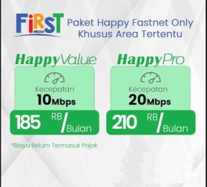 Paket happy first media | Promo First Media Indonesia